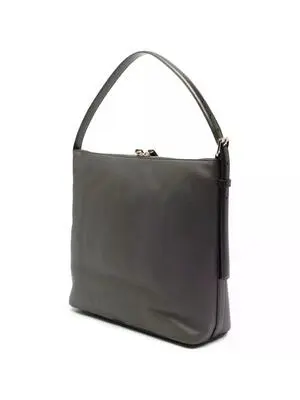 A.p.c. Vera Grained Leather Shoulder Bag - Grey