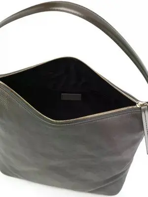 A.p.c. Vera Grained Leather Shoulder Bag - Grey