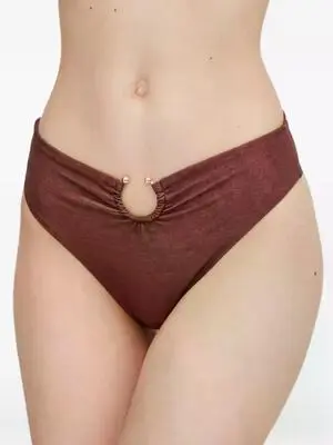 Guess Metallic-ring Bikini Bottoms