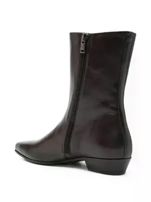PANTANETTI Leather Ankle Boots