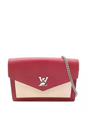 LOUIS VUITTON 2019 Mylockme Chain Pochette Shoulder Bag - Red