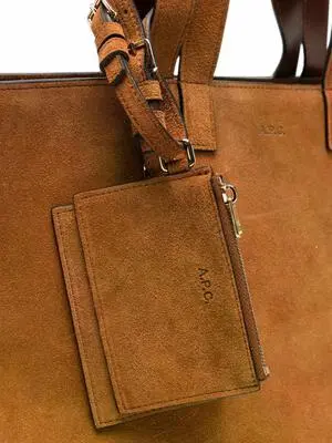 A.p.c. Suede Tote Bag