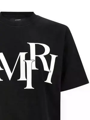 Amiri Staggered-logo T-shirt