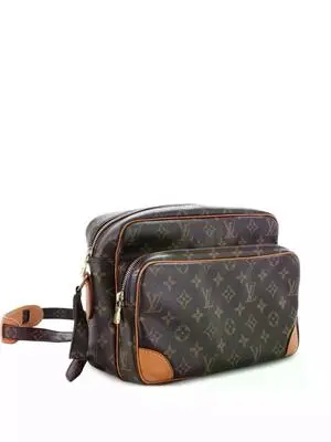 LOUIS VUITTON Monogram Canvas Messenger Bag - Brown