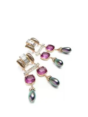 Valentino Garavani Hypergoutte Crystal-embellished Earrings