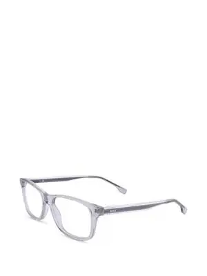 BOSS Rectangle Frame Eyeglasses - Grey