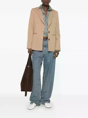 Peserico Single-breasted Peaked-lapel Blazer