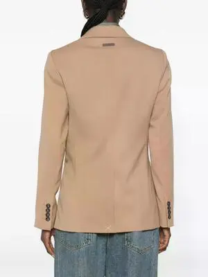 Peserico Single-breasted Peaked-lapel Blazer
