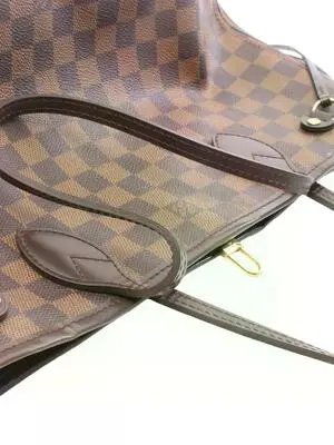 LOUIS VUITTON 2000-2010 Damier Ebene Neverfull Pm Tote Bag