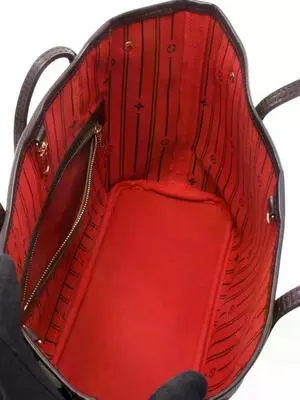 LOUIS VUITTON 2000-2010 Damier Ebene Neverfull Pm Tote Bag