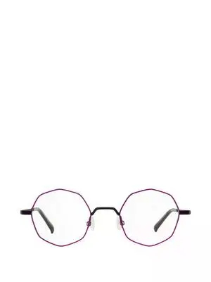 MOREL Koali Geometric-frame Glasses - Purple