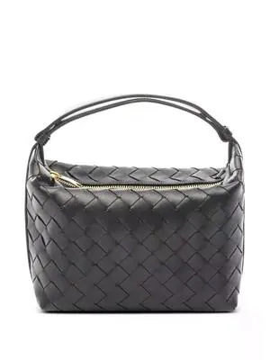 Bottega Veneta Mini Wallace Intrecciato Tote Bag - Black