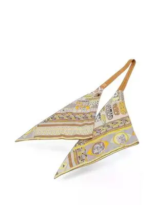 Hermès 2010s Colliers Et Chiens Scarf - Neutrals