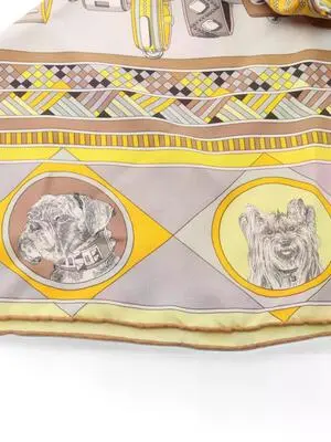 Hermès 2010s Colliers Et Chiens Scarf