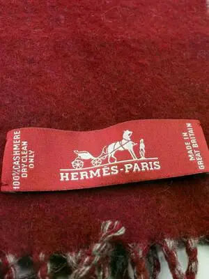 Hermès 2000s Kazak Scarf - Red
