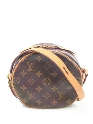 LOUIS VUITTON 2010s Pm Boite Chapeau Souple Monogram Crossbody Bag - Brown