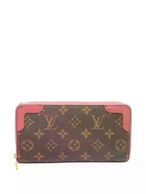 LOUIS VUITTON 2017 Monogram Retiro Zippy Wallet - Brown