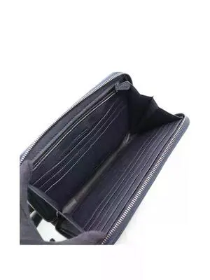 Bottega Veneta 2010s Intrecciato Zip-around Wallet
