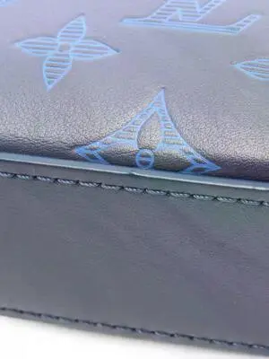 LOUIS VUITTON 2021s Duo Messenger Monogram Shadow Clutch Bag