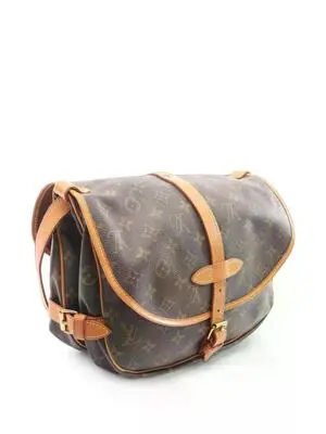 LOUIS VUITTON 1995 Saumur Monogram Shoulder Bag