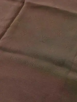 LOUIS VUITTON 2010s Monogram Carré Monaco Scarf