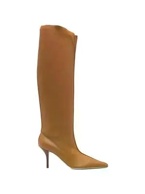 Magda Butrym Pointed-toe Knee-high Boots - Brown