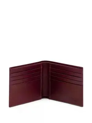 Orciani Grainy Leather Bifold Wallet