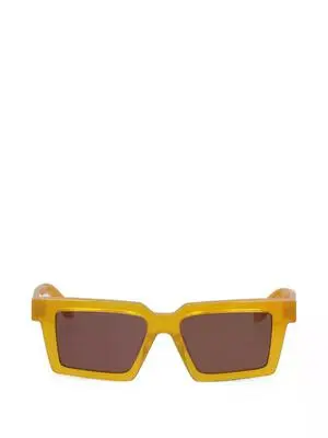 Off-White Rectangle-frame Sunglasses - Yellow