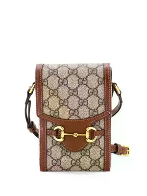 Gucci Horsebit 1955 Mini Crossbody Bag - Brown