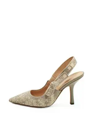 Dior J'adior Embroidered Slingback Pumps