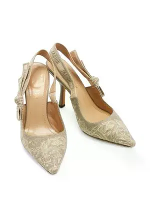 Dior J'adior Embroidered Slingback Pumps