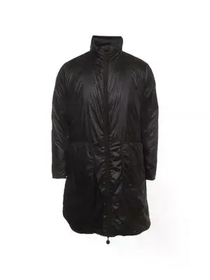 Emporio Armani Logo Embroidered Reversible Puffer Jacket