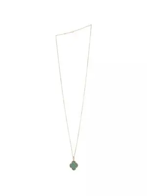 Van Cleef & Arpels Malachite Pendant Necklace