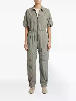 Brunello Cucinelli Zip-up Cargo Jumpsuit