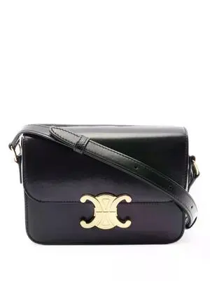 Celine 2010s Triomphe Crossbody Bag