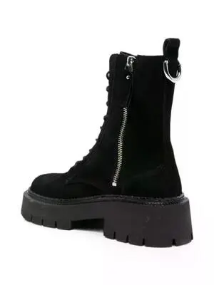 VIC MATIE Lace-up Suede Boots