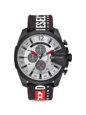 DIESEL® Mega Chief 52mm Watch