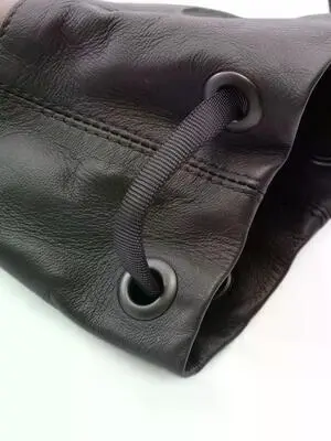 Bottega Veneta 2010s Intrecciato Striped Backpack