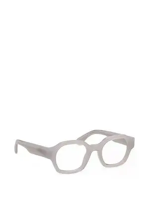 Off-White Geometric-frame Optical Glasses - Grey