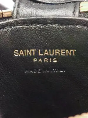 Saint Laurent 2010s Micro Cone Quilted Bag Charm
