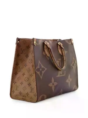 LOUIS VUITTON Onthego Reverse Monogram Giant Mm Tote Bag - Brown