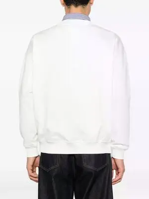 Drole De Monsieur Logo Print Sweatshirt