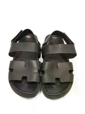 Hermès Genius Leather Flat Sandals