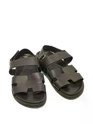 Hermès Genius Leather Flat Sandals