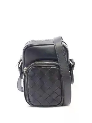 Bottega Veneta Intrecciato Camera Bag - Black