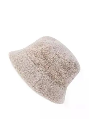 BIGARDINI London Shearling-effect Bucket Hat