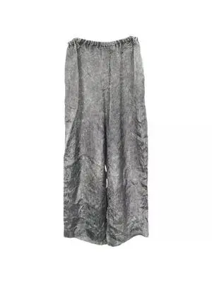 Balenciaga 2010s Chemical-wash Trousers - Grey
