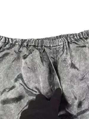 Balenciaga 2010s Chemical-wash Trousers - Grey