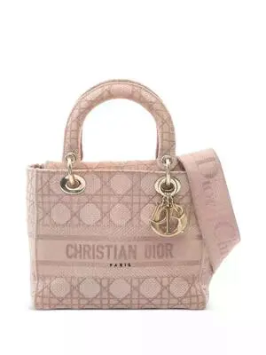 Dior Lady D-lite Tote Bag - Pink