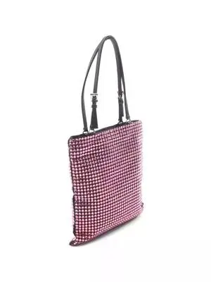 Prada Embellished Handbag - Pink